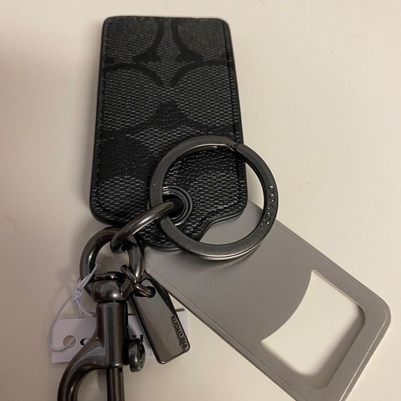 Coach | Accessories | Coach Opener Key Fob In Signature Canvas | Poshmark